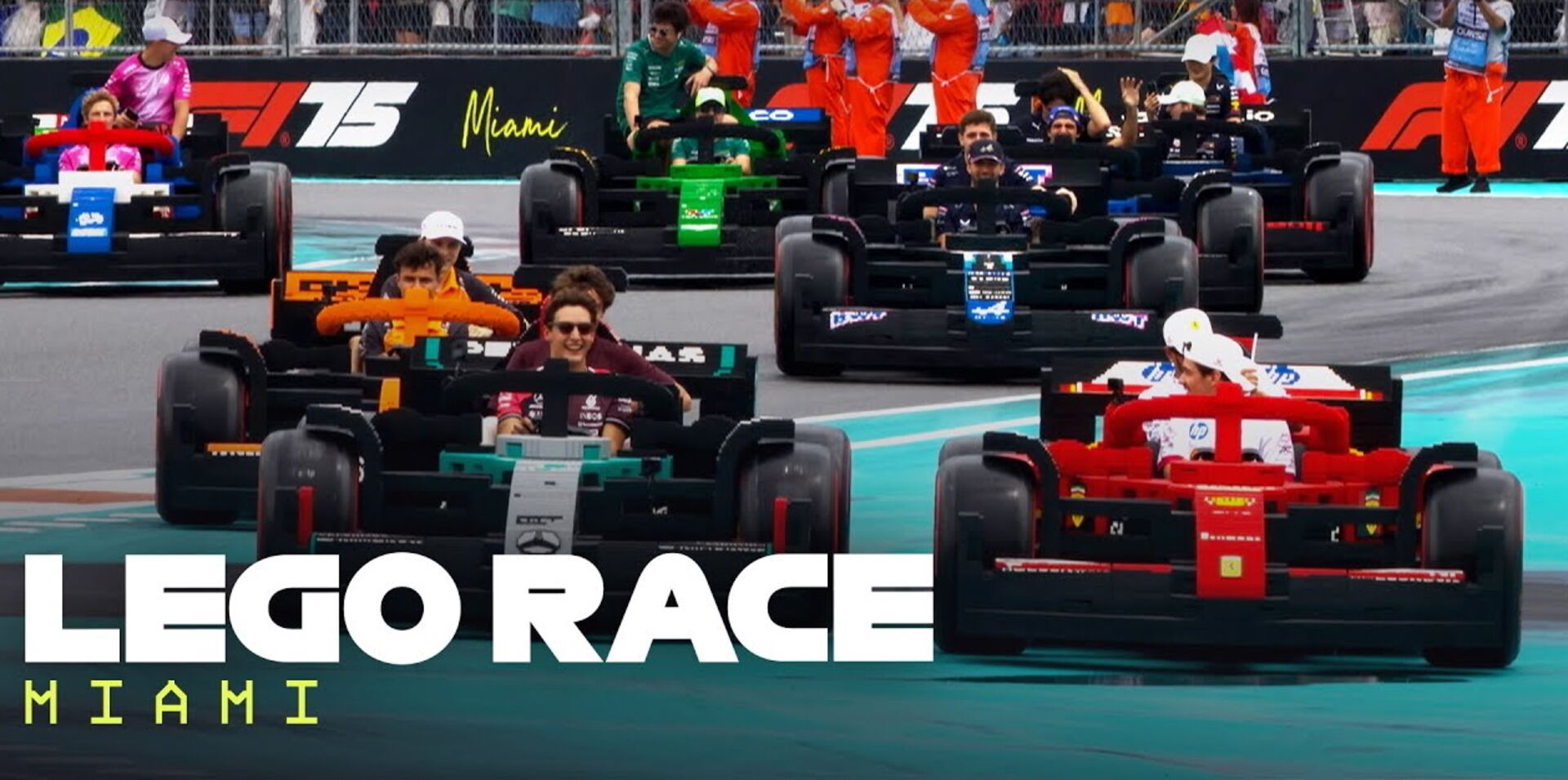 Lego-Parade am GP Miami | auto-illustrierte - Das Schweizer Automagazin